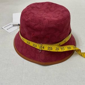 Coach | Accessories | Coach Signature Jacquard Bucket Hat | Poshmark